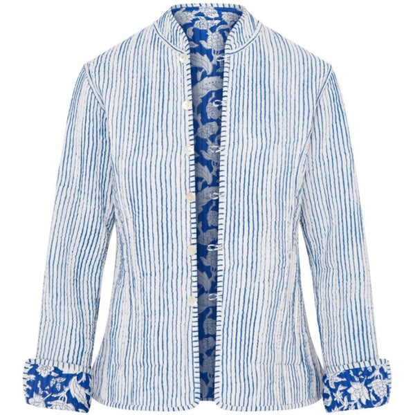 **NEW** Reversible 'Indigo' Cotton Jacket – Wonderland Boutique